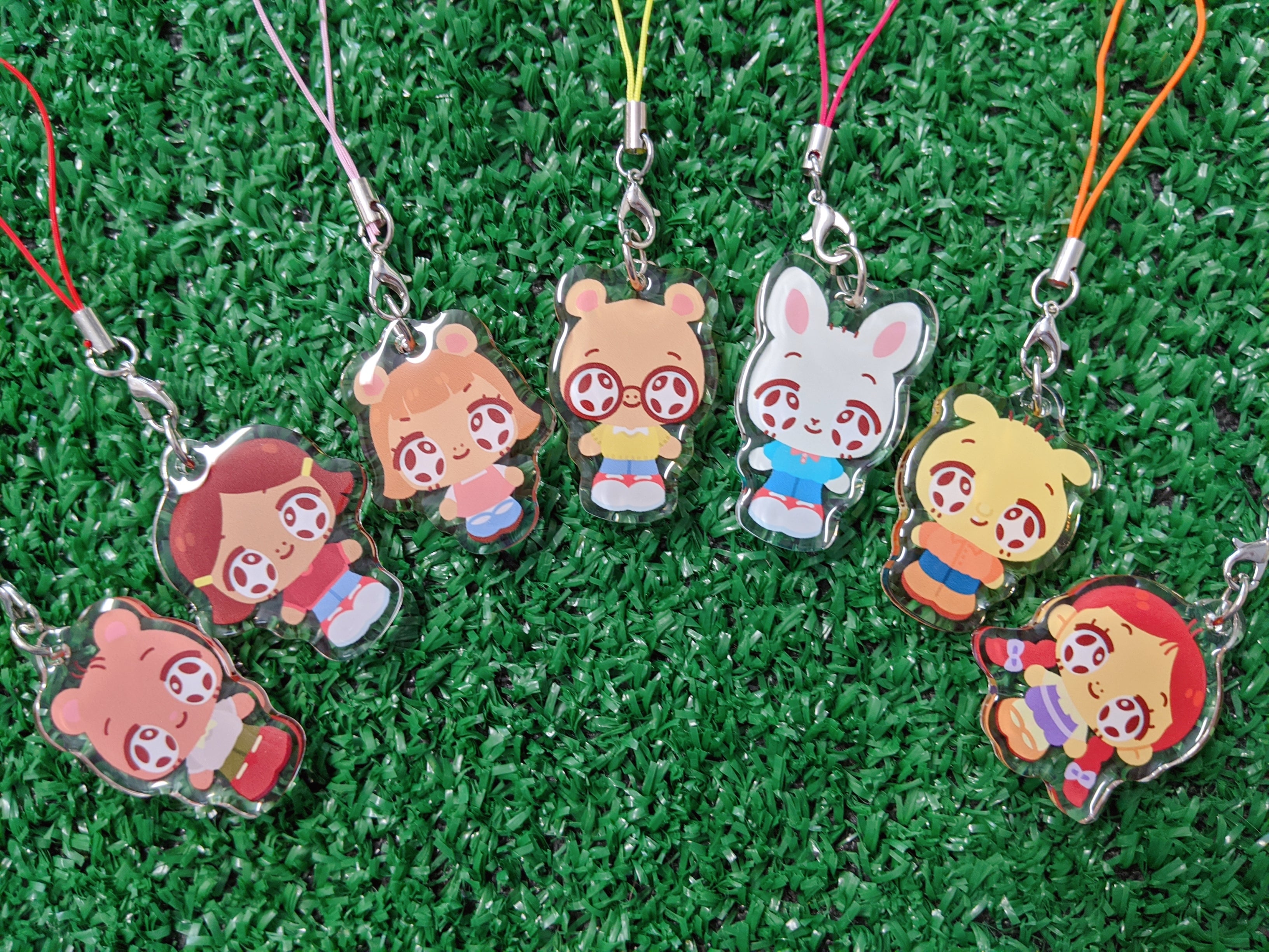 arthur phone charm – medium mushroom